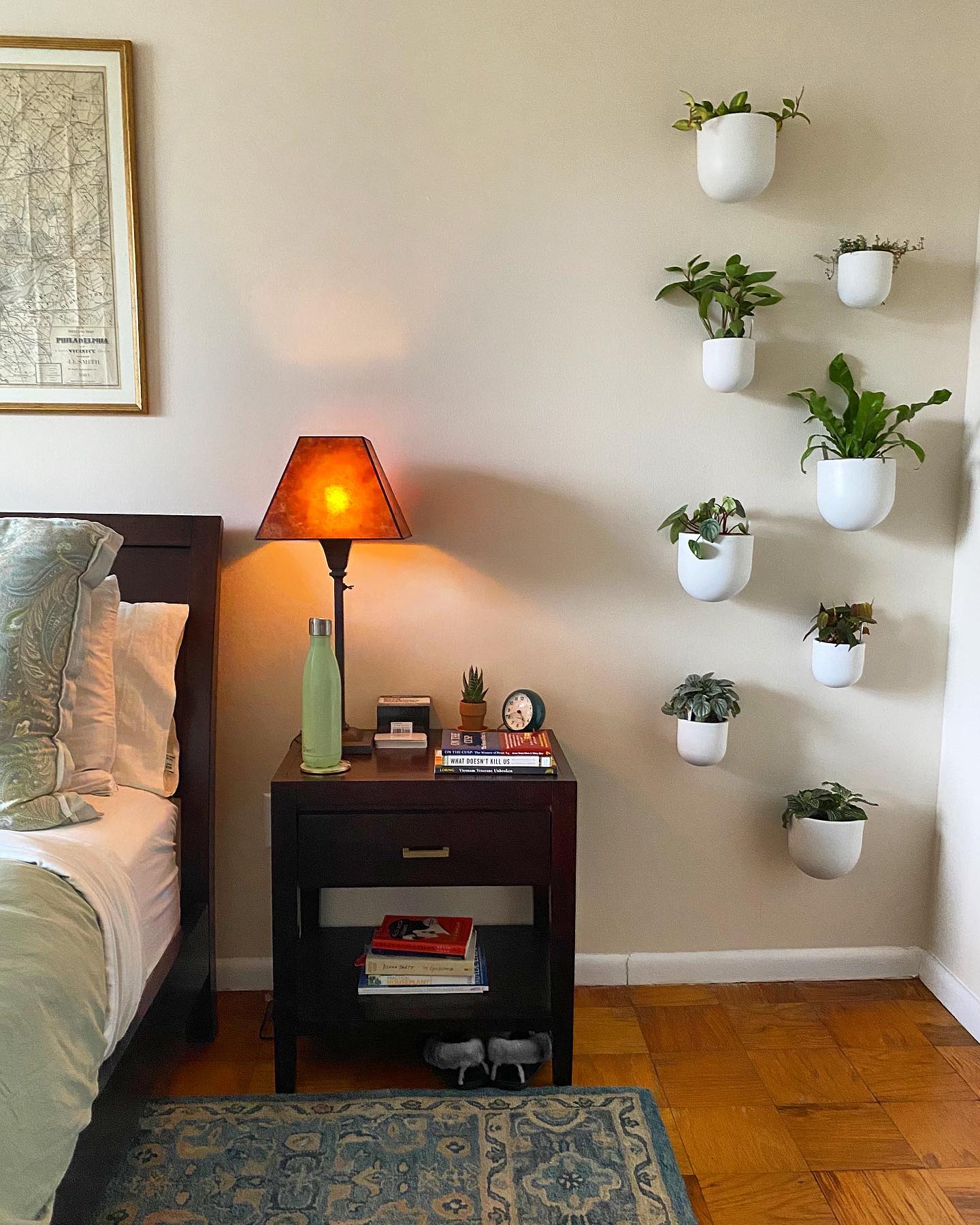 Dawson Dark Brown Wood Nightstand Reviews Crate Barrel